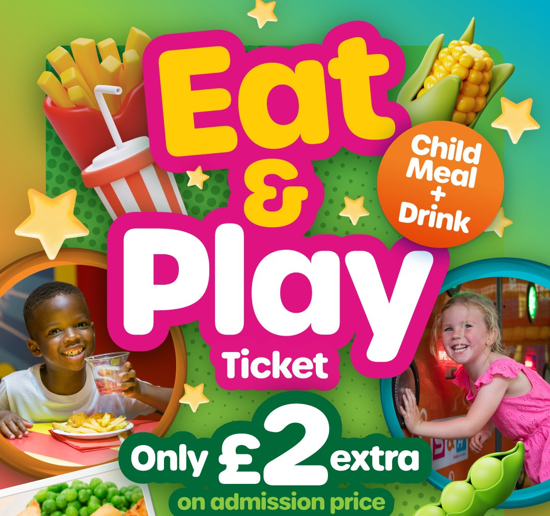 Check Our Our New Eat And Play Ticket! - Snakes and Ladders